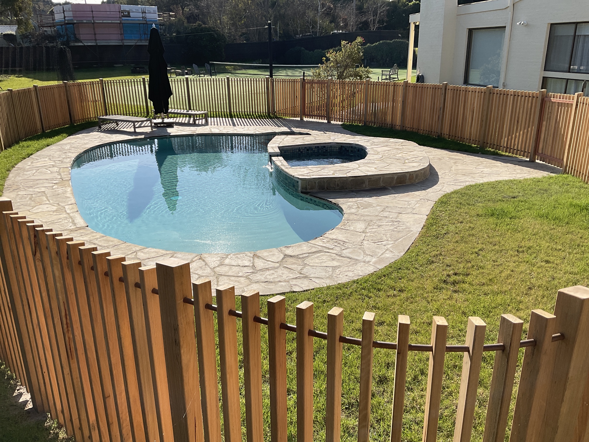 FENCING Awards 2021 nomination - Blackbutt Batten and Copper Pool fence ...