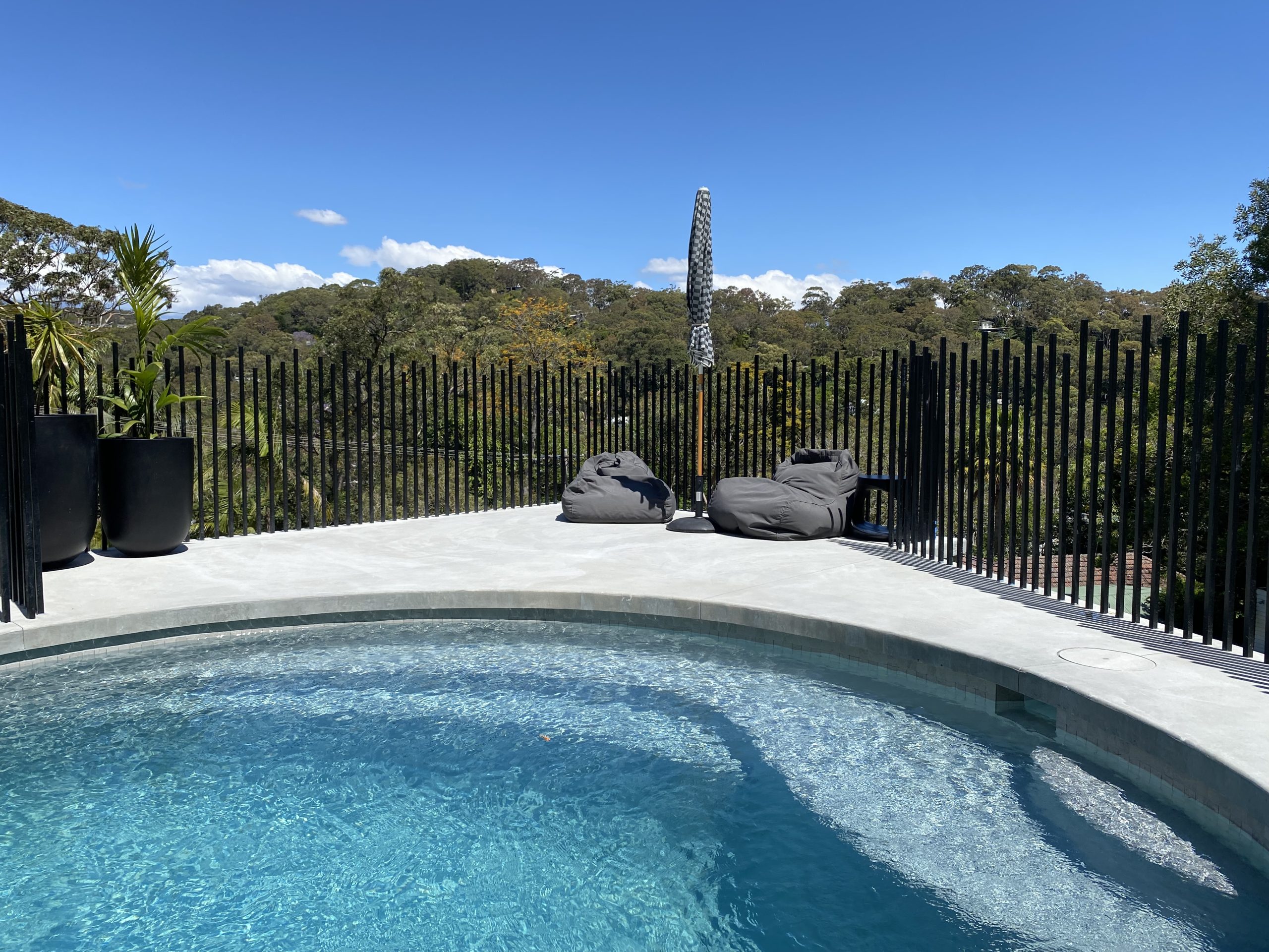 SGA Balustrades staggered pool fence - Fences and Gates